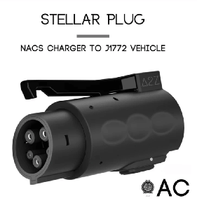A2Z Stellar Plug - NACS Tesla Adapter to J1772 Adapter - 80A 240V 20kW ...