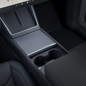 Tesloid Tesla Model Y Juniper 3D Liners for Cup Holder and Wireless ...